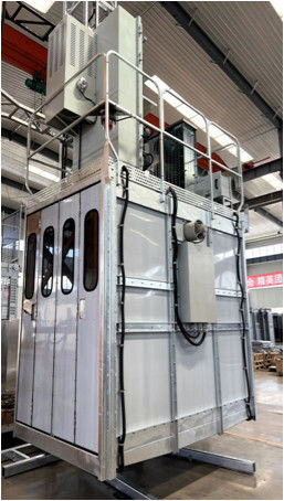 Lifting Speed 0-27m/min Explosion Proof Building Hoist SC300/300 With ...