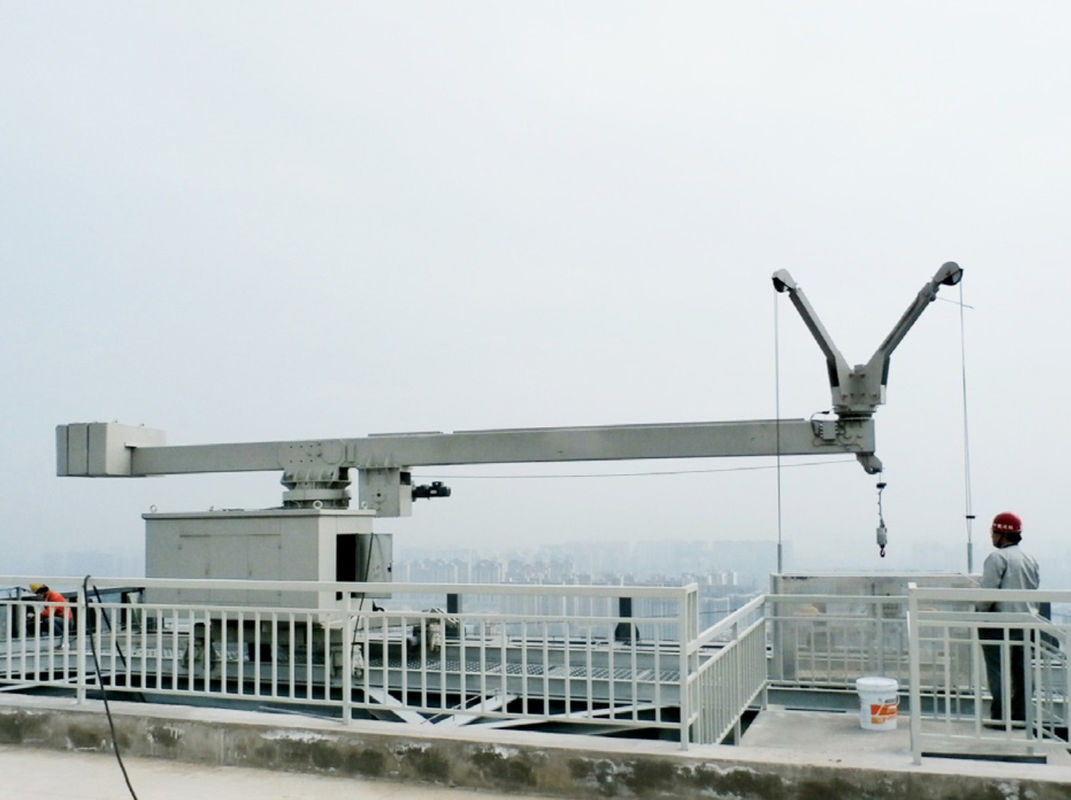 500m Height Building Maintenance Unit With 300kg Aluminium Gondola ...