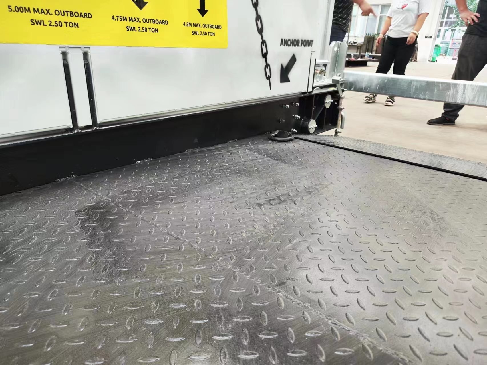 Unique Retractable Loading Deck MLP2800 Width 2800mm Adjustable Props