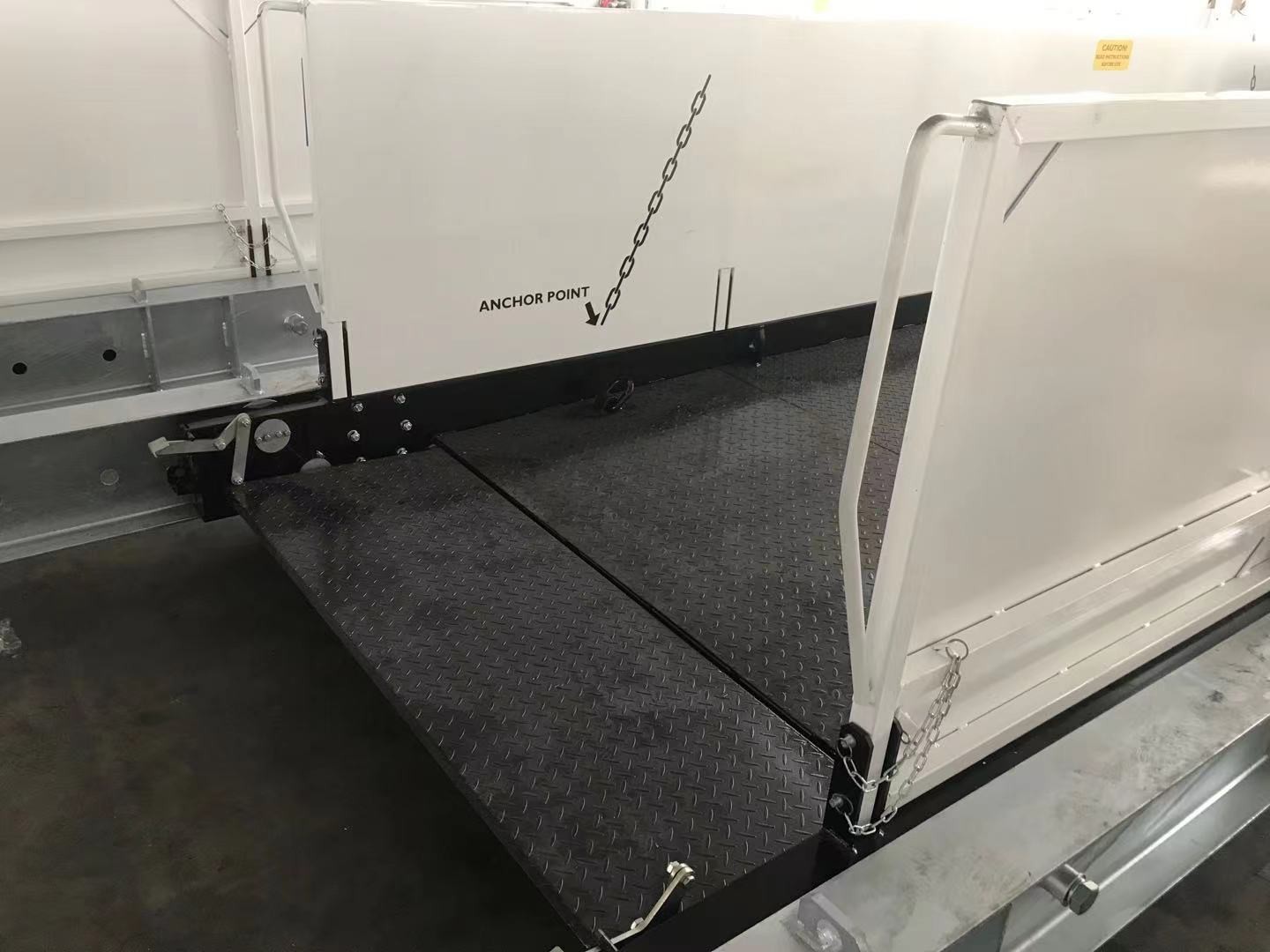 Movable 4000mm Construction Loading Platform With Easy Locking System