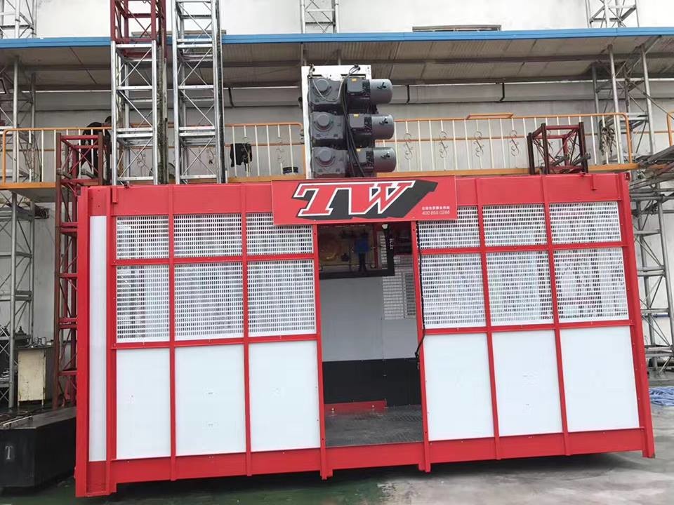 Building Hoist Parts 2.0m/S 65kN SAJ Safety Device With Micro Switch