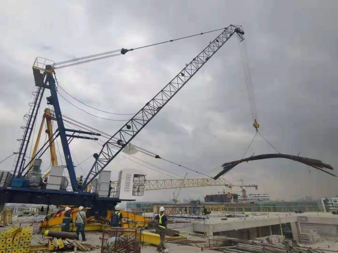 Derrick 16ton with 40m Jib Construction Tower Crane With Inverter Control