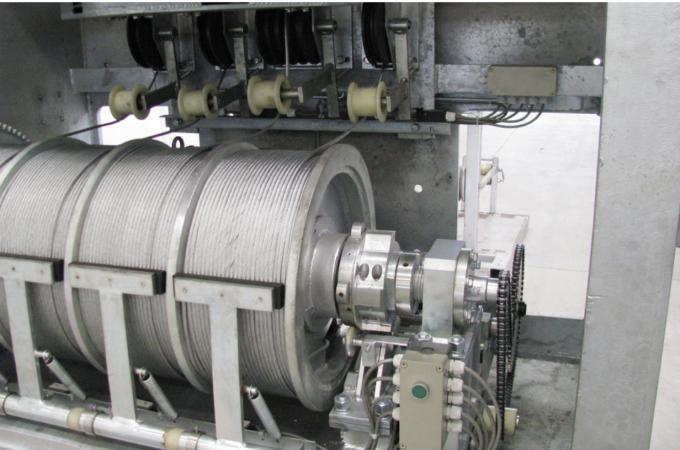 180m Height Bmu Building Maintenance Unit With Twin Jib Cleaning And ...